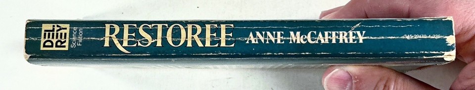 1980 Anne McCaffrey RESTOREE classic science fiction novel BALLANTINE ...