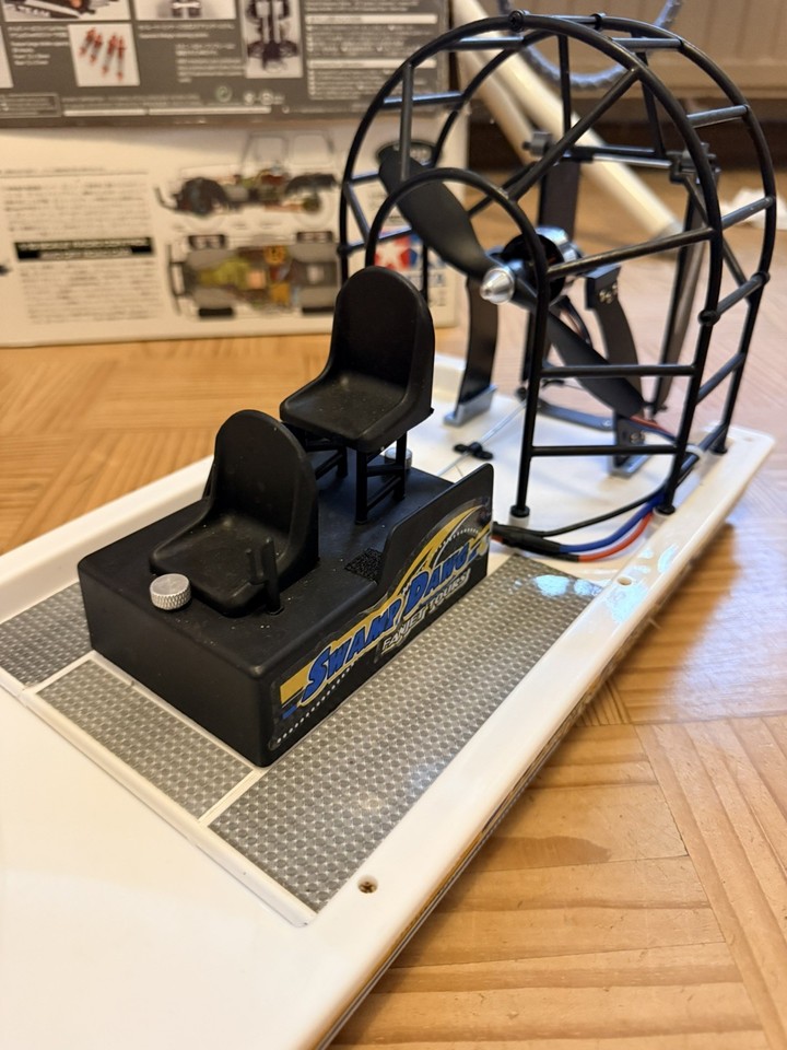 High Speed RC Boat Airboat Swamp RTR. TOP condition brushless lipo ...