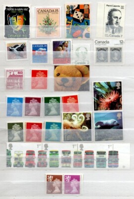 Uncancelled International 25 Postage sTamps (11-367) | eBay