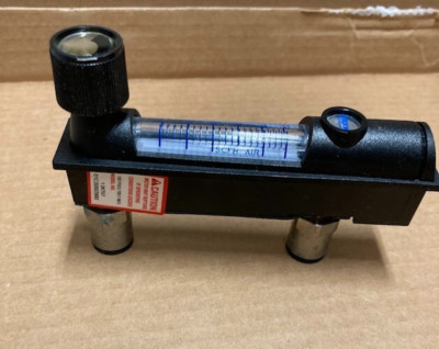 Brooks Instruments 2-22 SCFH Air Flow Meter 2KTX7 100 PSI / 150 F Max ...