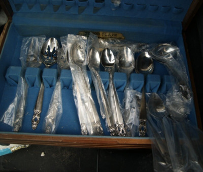 NATIONAL STAINLESS 32 PIECES SILVER WARE MADE IN JAPAN | eBay