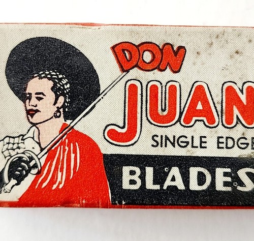 Don Juan Single Edge Razor Blades 1930s Surgical Chrome Steel 4pcs ...