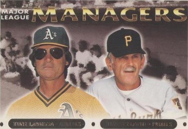 1993 Topps - Major League Managers Gold #511 Tony LaRussa, Jim Leyland ...