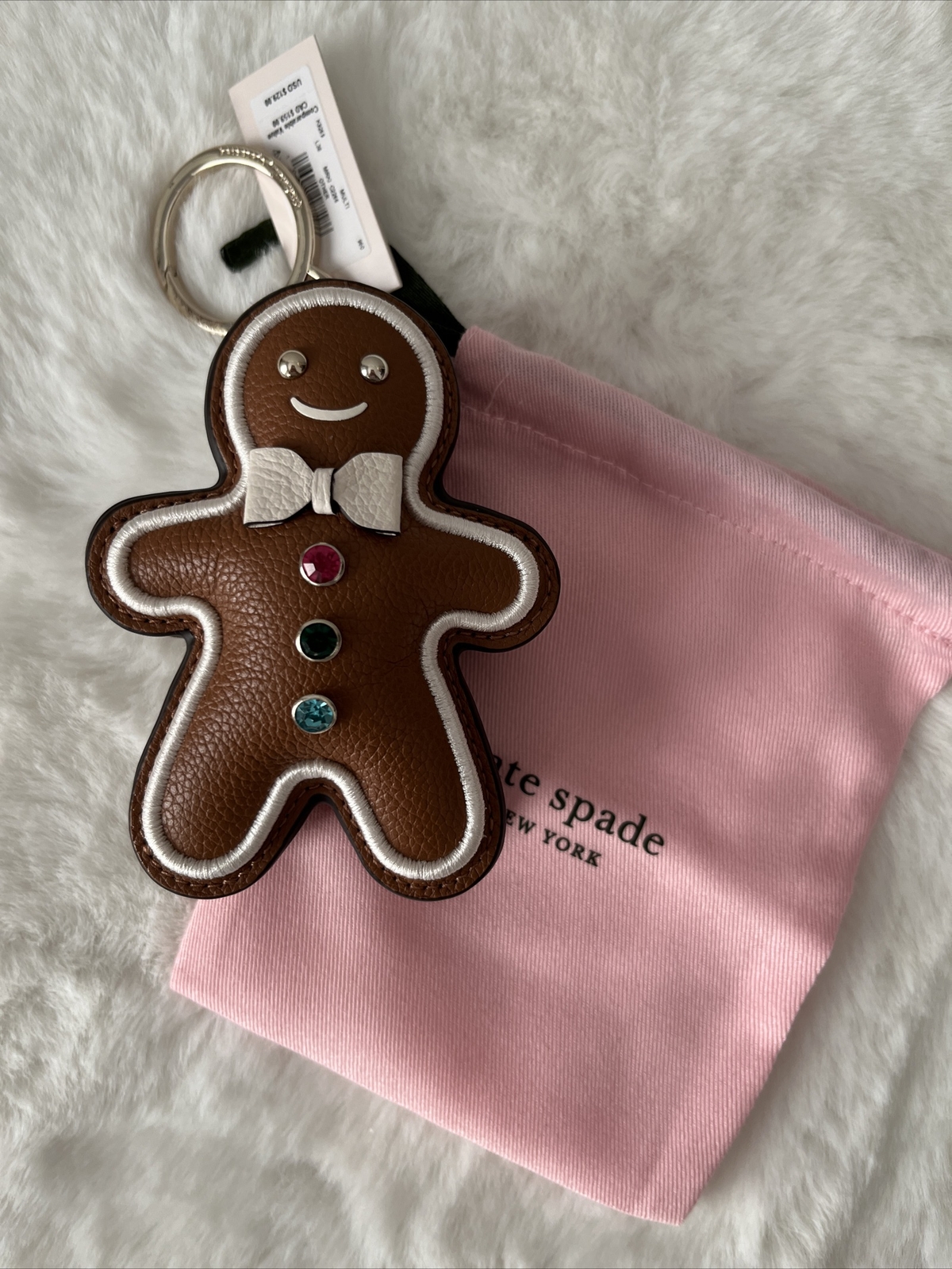 kate spade new york Gingerbread Women's Key Chain, One Size ...