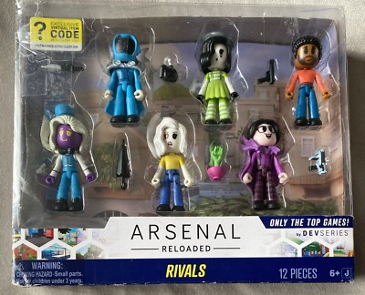 BOX DAMAGE - Roblox DevSeries ARSENAL RELOADED RIVALS Figure Set (12 pc ...