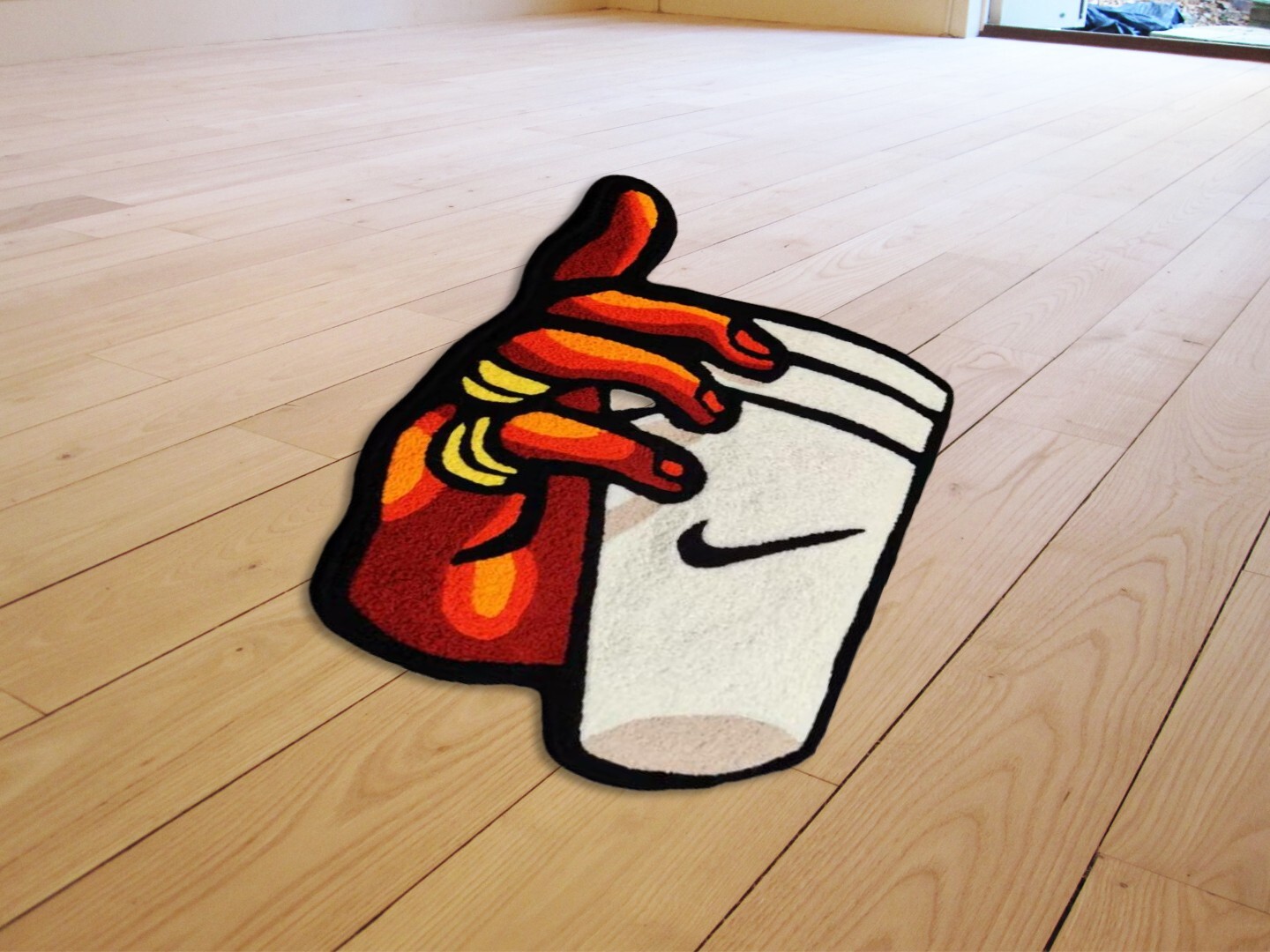 Purple Drank Lean Modern Area Accent Carpet Living Room Bedroom Rugs ...