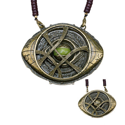 Dr Doctor Strange Eye of Agamotto Necklace Amulet Antique Pendant ...