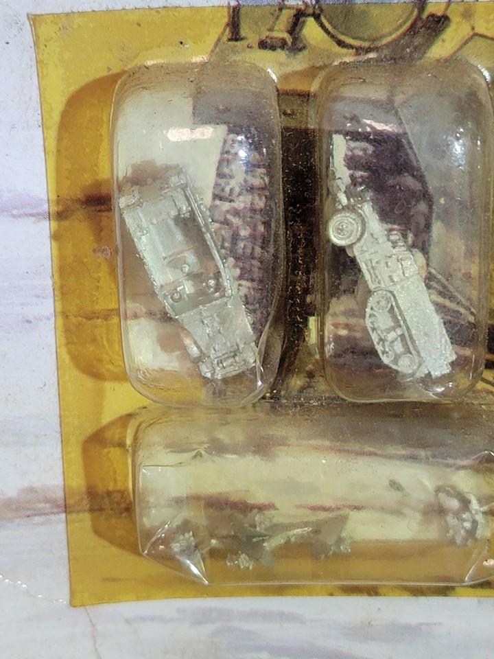 1981 Sealed GHQ MICRO ARMOUR 1:285 Scale WWII R40 Russian SU57 Anti ...