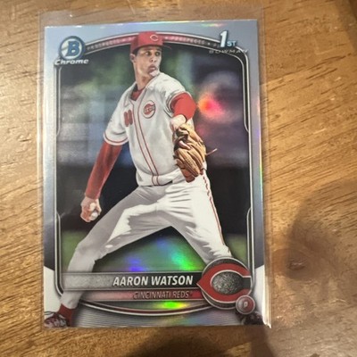 2025 Bowman Draft Chrome Aaron Watson 1st Bowman Refractor #BDC-193 | eBay