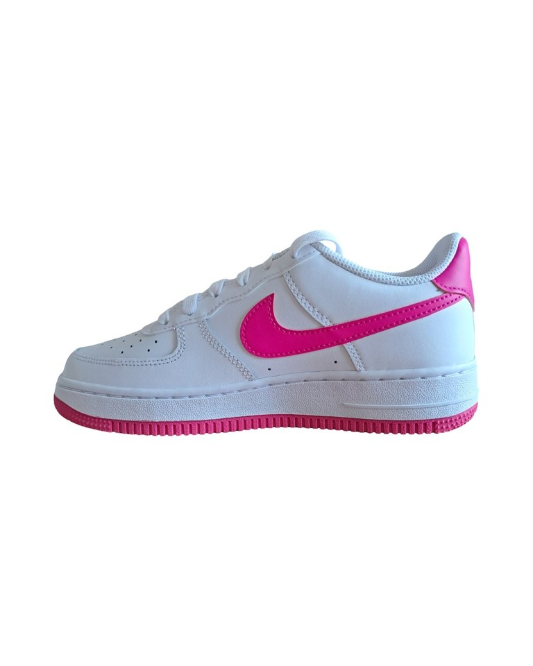 Nike Air Force 1 (GS) FV5948 102 Kids Girl Shoes Size 5Y White Laser ...
