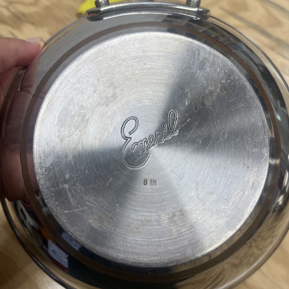 Emeril By All Clad 8 inch COPPER CORE Stainless Steel Fry Pan Sauté Pan ...