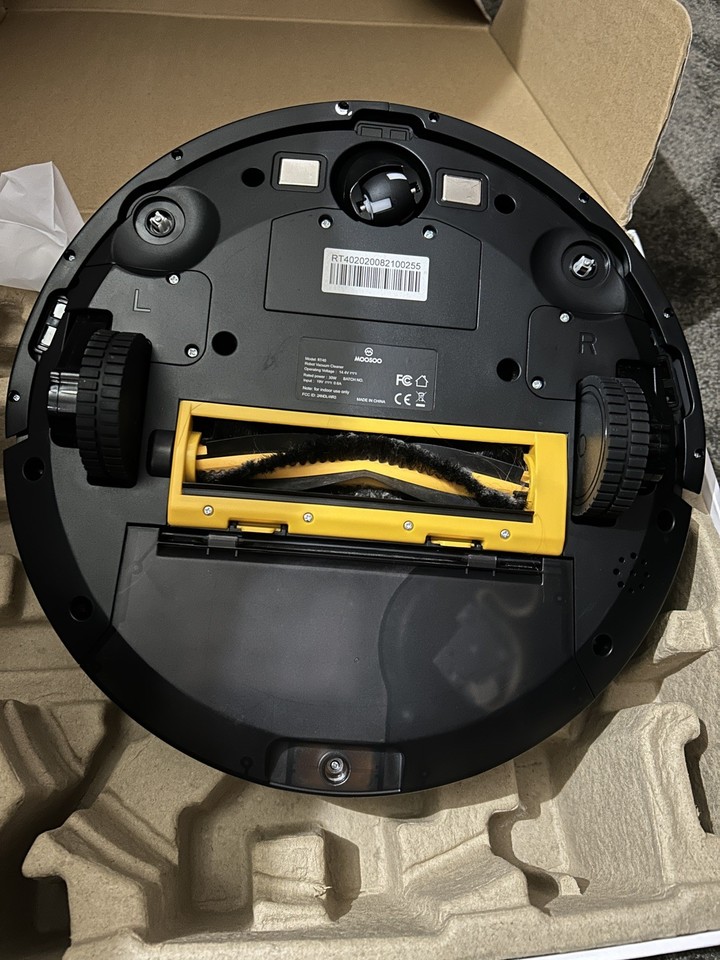 Moosoo RT50 Robot Vacuum Cleaner Quiet Super Thin 2200Pa Suction Wi-Fi ...