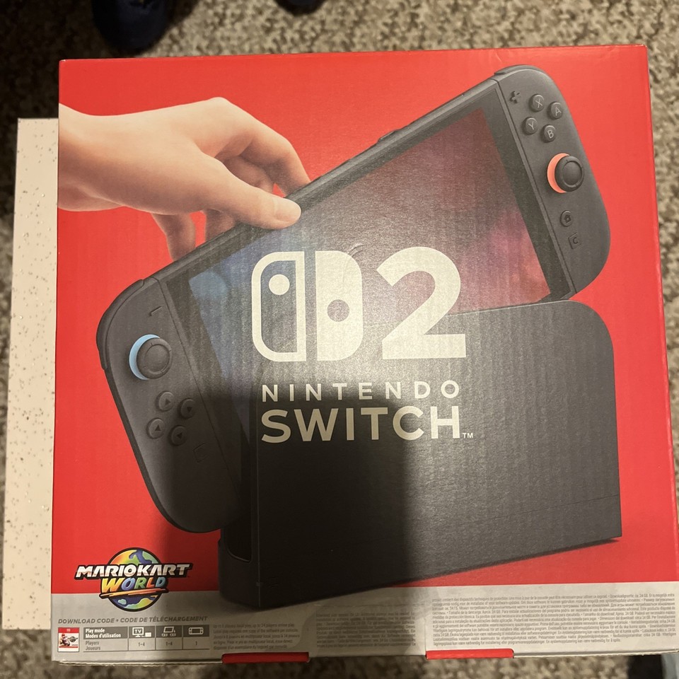 NINTENDO Switch 2 & Mario Kart World Bundle - BRAND NEW UNOPENED | eBay UK