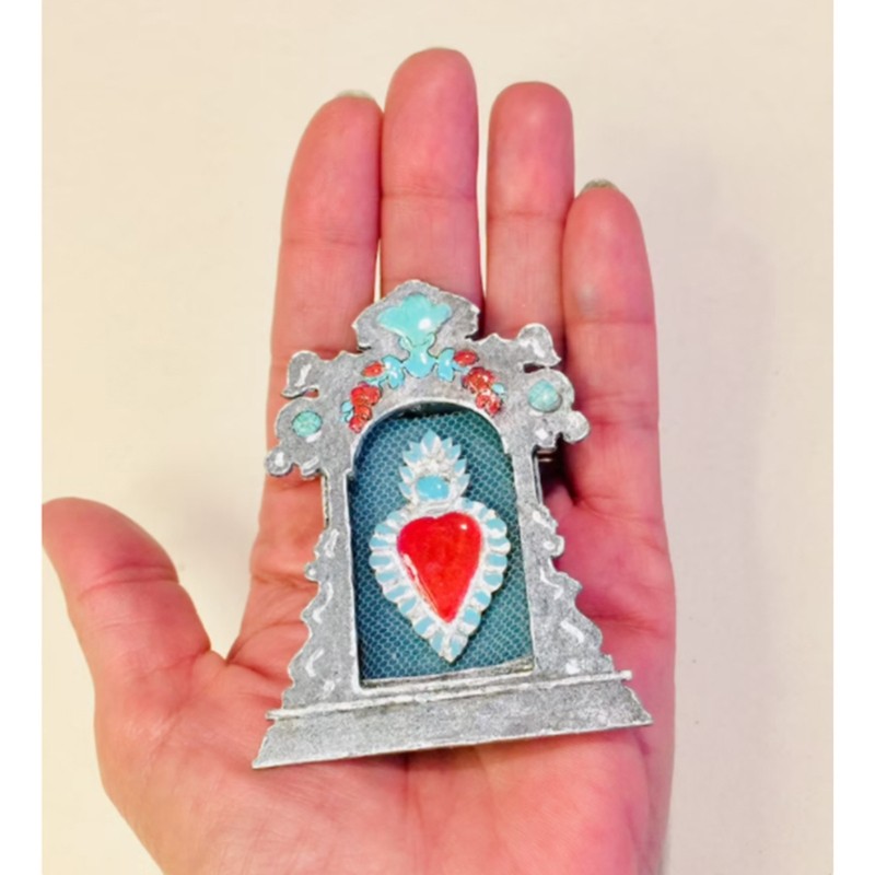 Heart Pendant Metal Cutting Dies Stencil DIY Scrapbooking Album Paper ...