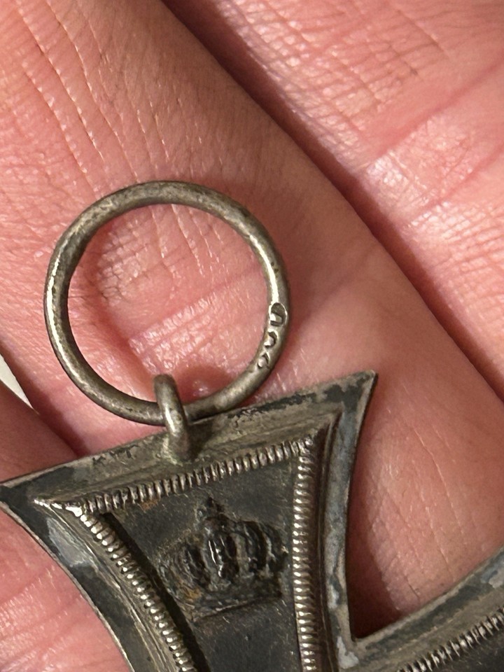 German Imperial Iron Cross Ek2 .800 Silver Ww1 | eBay