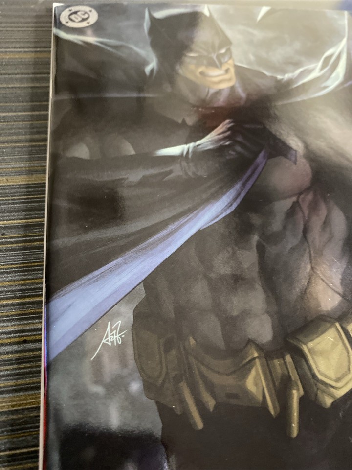 Batman #1 Stanley "Artgerm" Lau Foil Cardstock Wraparound Showcase ...