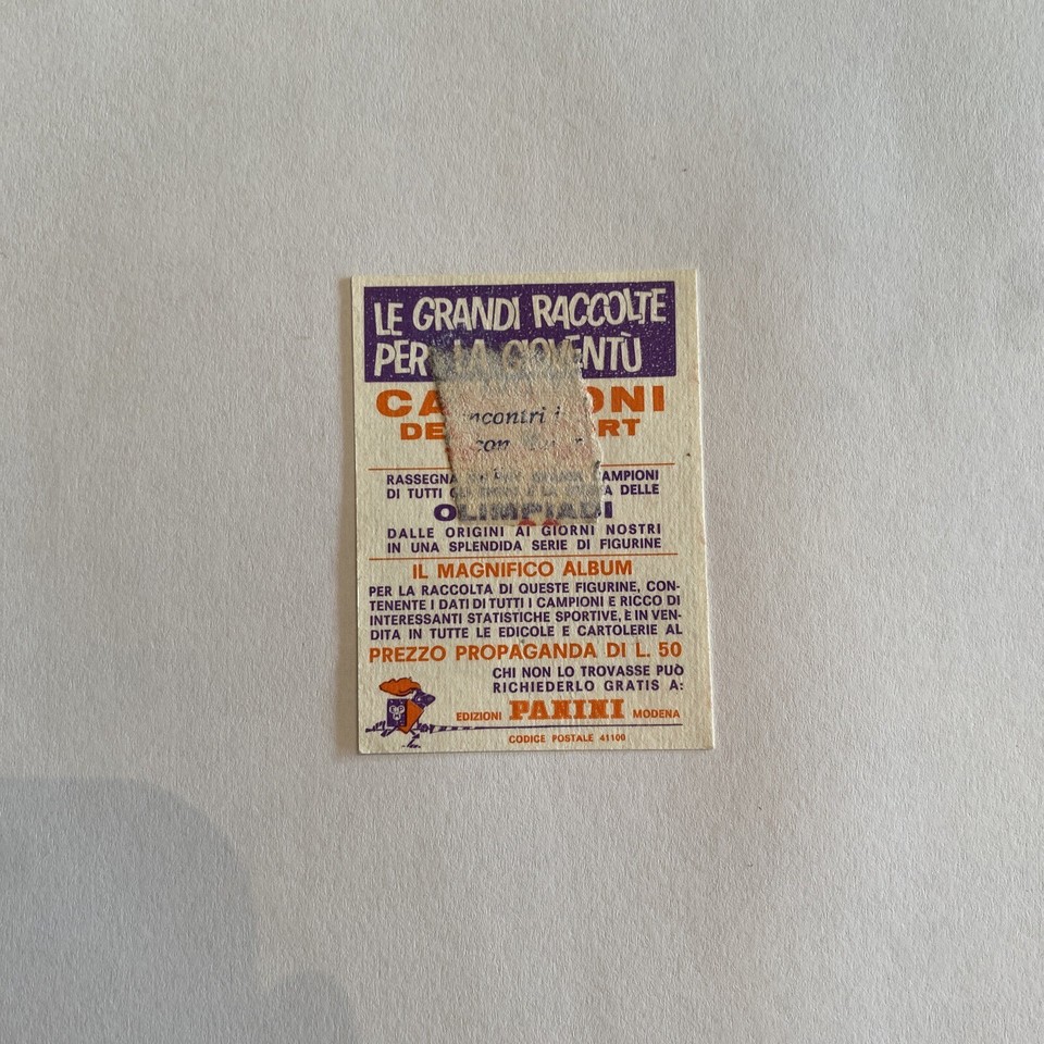 1968-69 Panini Campioni Dello Sport Sticker #98 HELMUT HALLER - Soccer ...