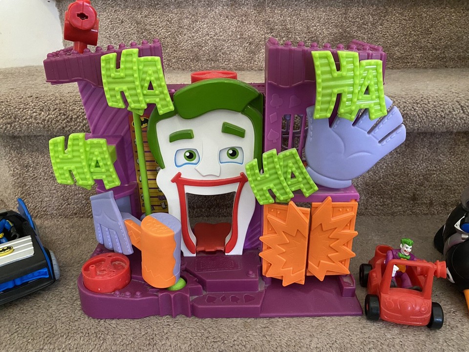 2007 Imaginext Joker Funhouse Robin Two Face Batman Penguin GUC | eBay