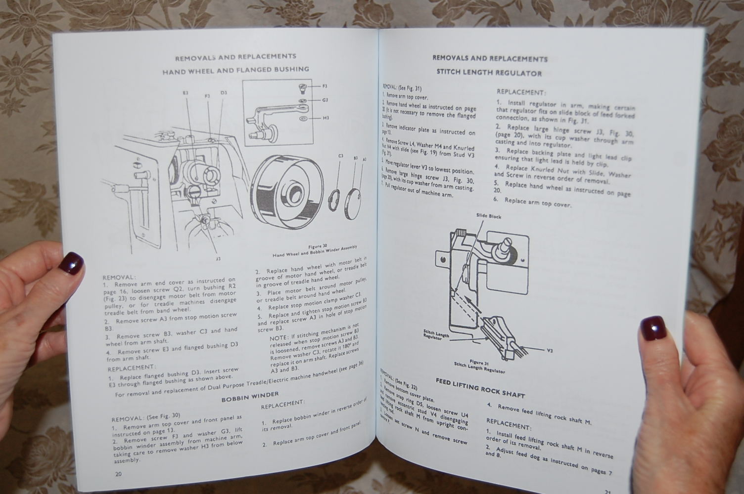 Professional Full Edition Service Manual for Singer 337 and 338 Sewing ...
