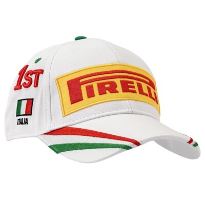 Pirelli Motorsport Official F1 Baseball Cap 1st Podium Special Monza ...