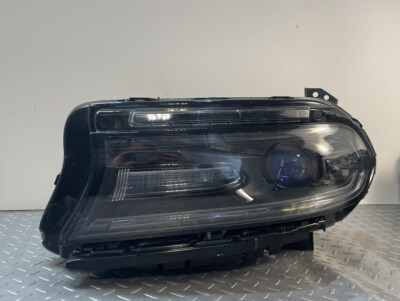 DODGE CHARGER HEADLIGHT LEFT DRIVER 2016 2017 2018 2019 HALOGEN ...