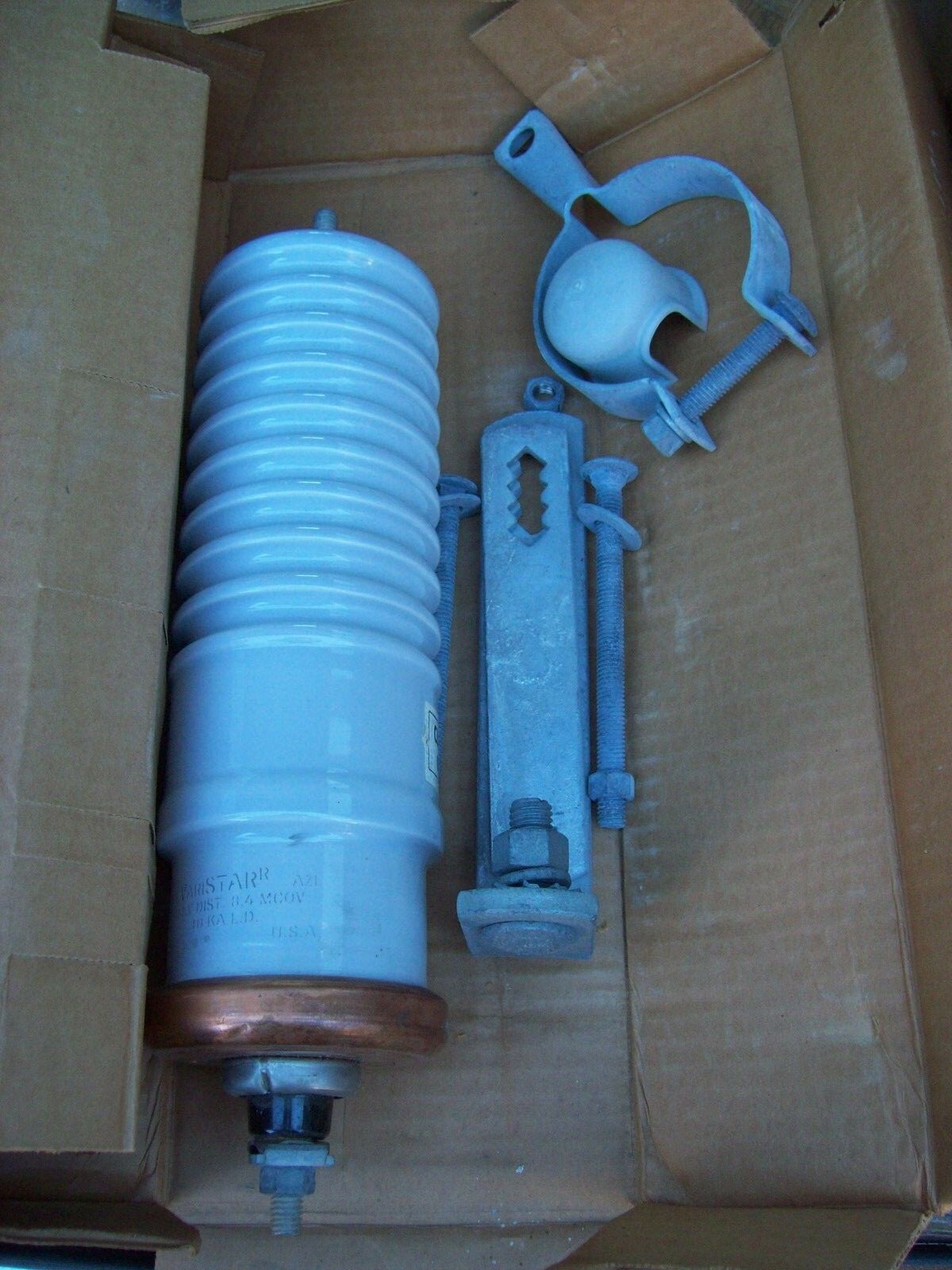 NEW McGRAW-EDISON COOPER AZL1B10 VARISTAR MOV ARRESTER 10KV MCOV8.4 | eBay