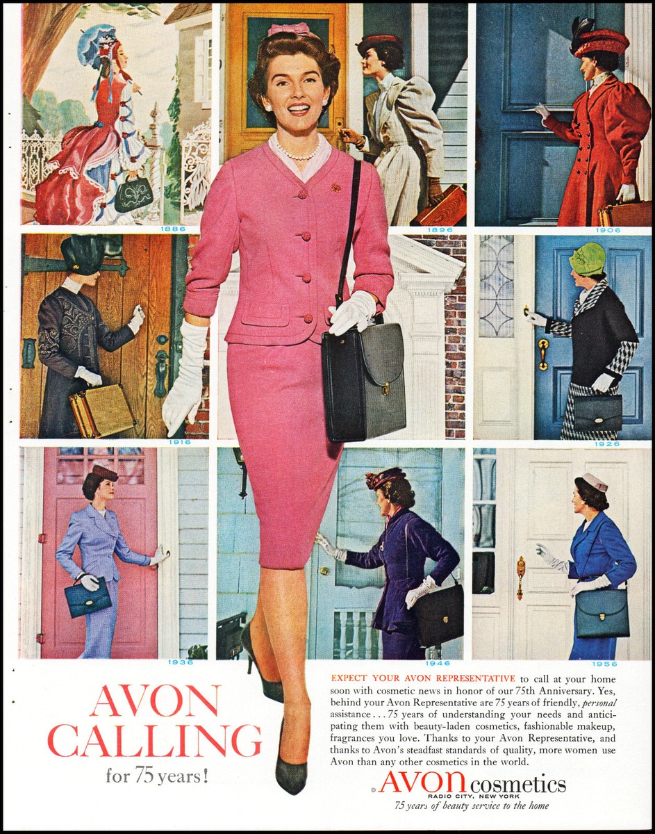 Avon Makeup Wallpaper Top 1961 Avon Cosmetics Avon Lady 75th