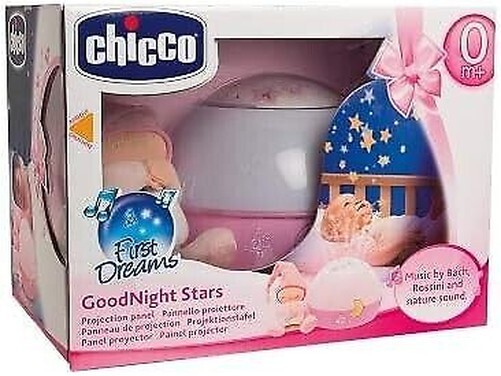CHICCO Projector Star Good Night Music Relaxing And Soft Toy Removable ...