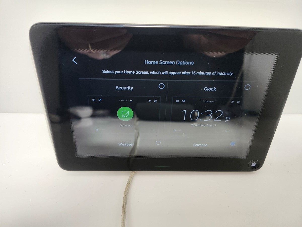 Comcast Xfinity Home Security Touchscreen official Control