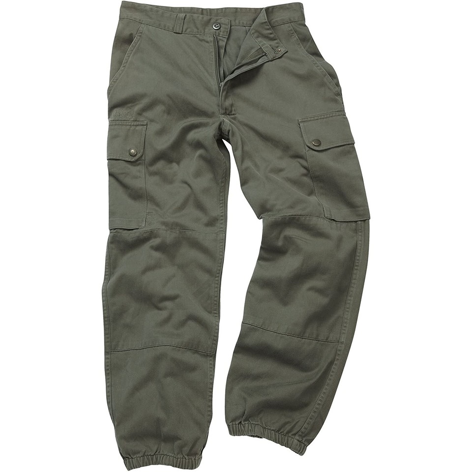 French F2 Field Parachute Trousers French Military Olive Drab Pants ...