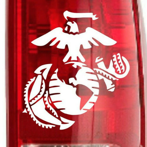Reflective Marine Corps EGA USMC Tail Light Car/Truck Decal Sticker ...