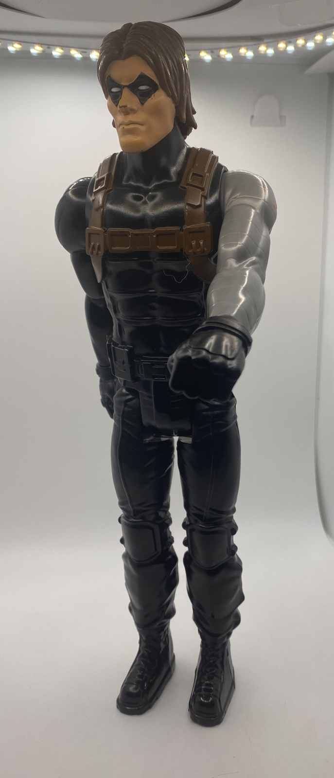 RARE 2015 Marvel Titan Hero Winter Soldier Bucky Barnes 12” Action ...