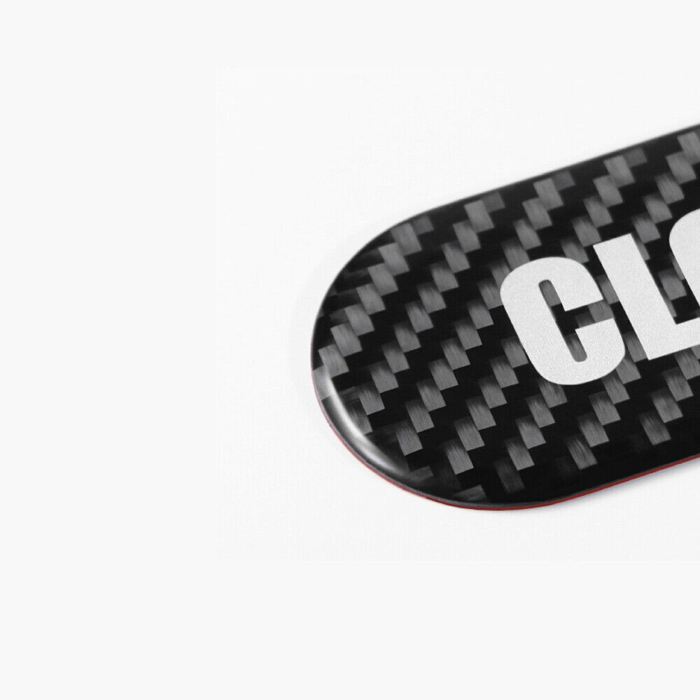 Carbon Fiber Rear Trunk Switch Button Cover Sticker For Tesla Model 3 Y ...