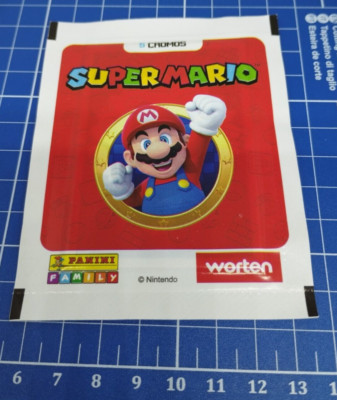 PANINI SUPER MARIO NINTENDO PACKET OF STICKERS - RARE PORTUGAL WORTEN ...