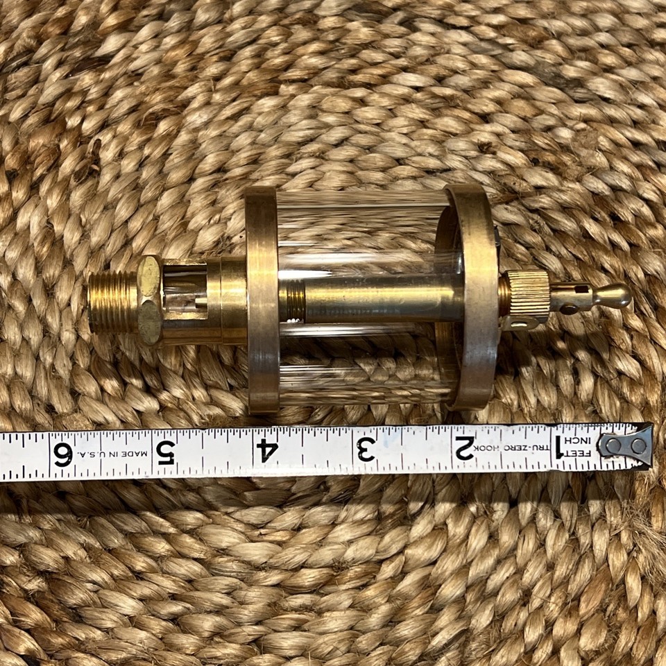 NEW Brass Gas Engine Drip Oiler 3/8” Pipe Thread Hit Miss 2-1/2” (loc ...