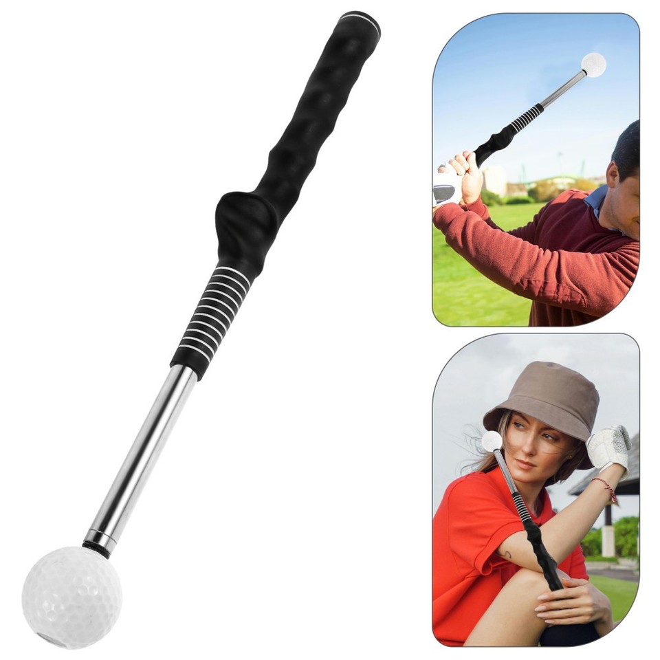 Golf Practice Stick Retractable Trainer For Improving Swing Balance ...