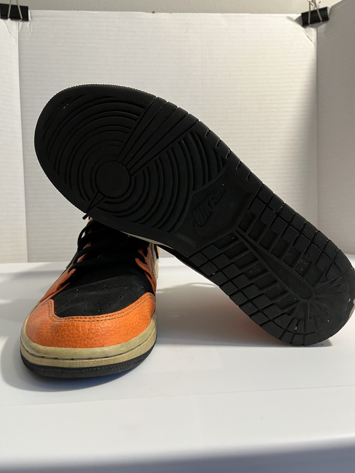 Retro Air Jordan 1 Mid Black Cone Light Bone Orange R… - Gem