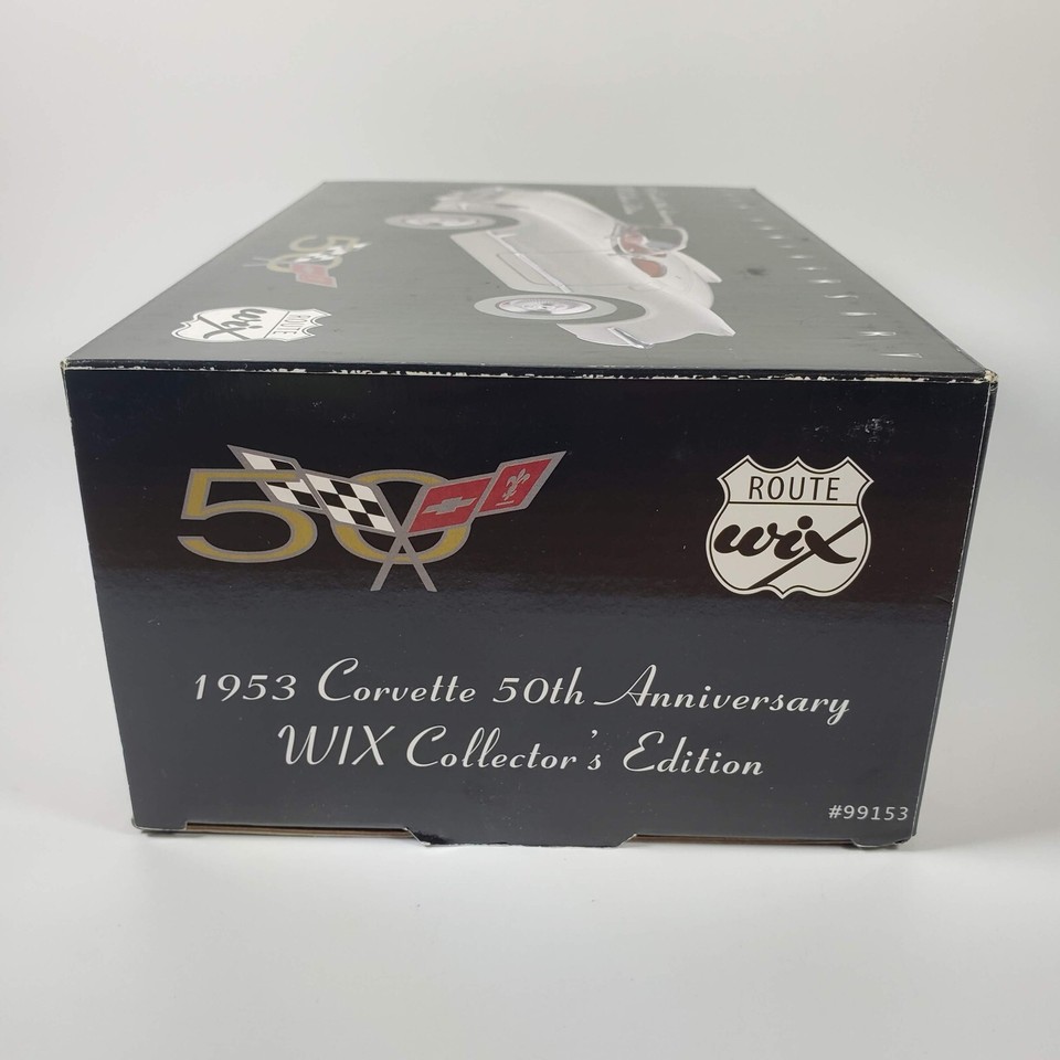 Wix 1953 Corvette 50th Anniversary 1:24 Collector's Edition Chevrolet ...