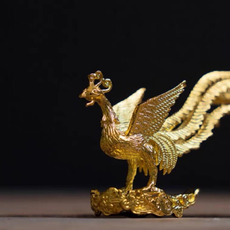 Phoenix Stick Holder Metal Meditation Censer Ornaments Supplies | eBay