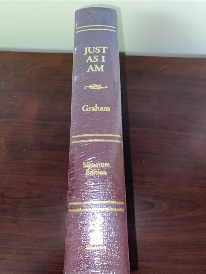 JUST AS I AM BY BILLY GRAHAM, SIGNATURE 1st FIRST EDITION NEW & SEALED ...