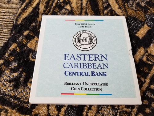 Eastern Caribbean Central Bank - Year 2000 Issue - Coins Dated 1991 ...