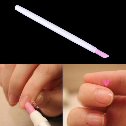 Stone Cuticle Stick Pen Spoon Cut Nail Pusher Manicure Care Tools Nail ...