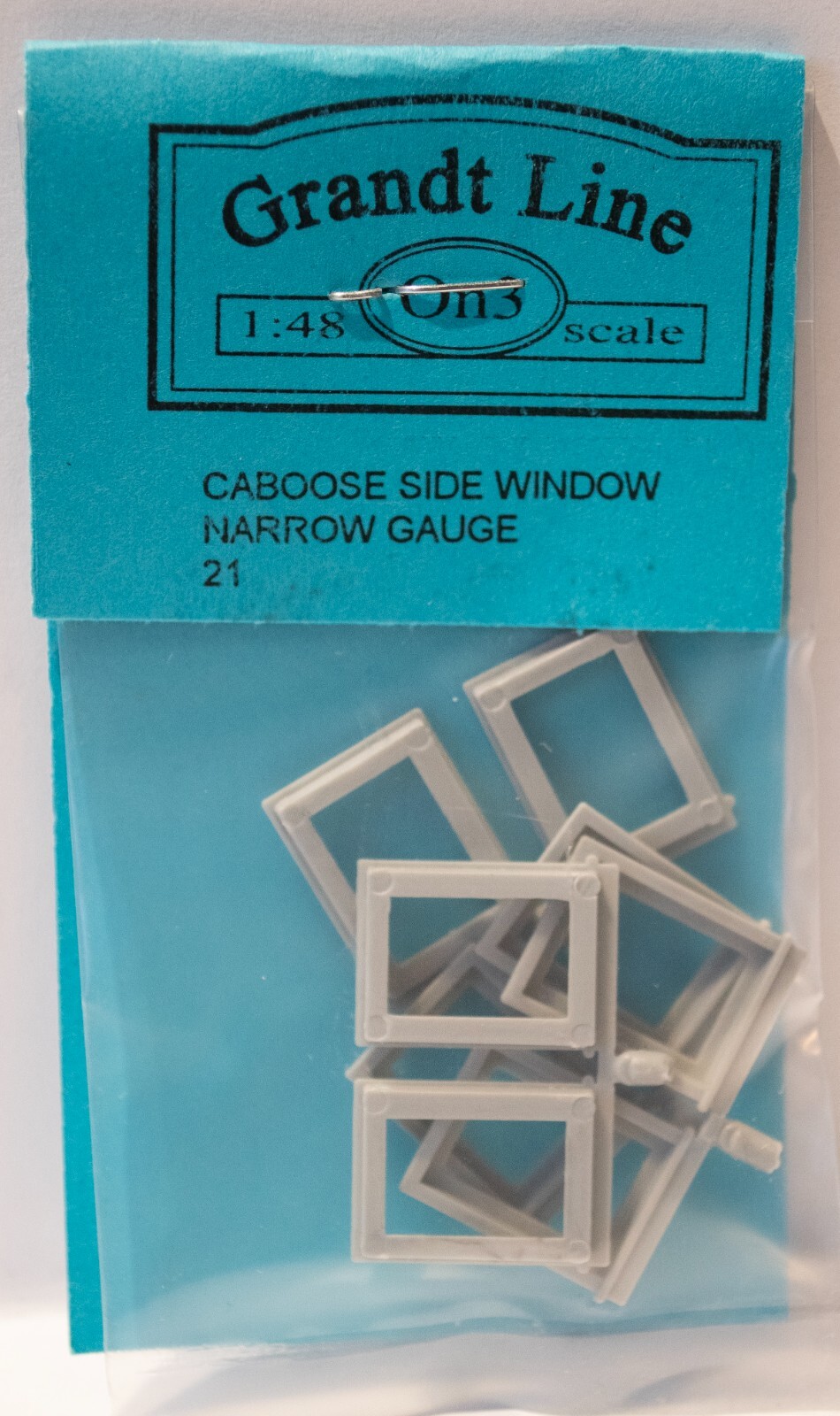 Grandt Line On3 #21 Caboose Side Windows -- Rio Grande | eBay