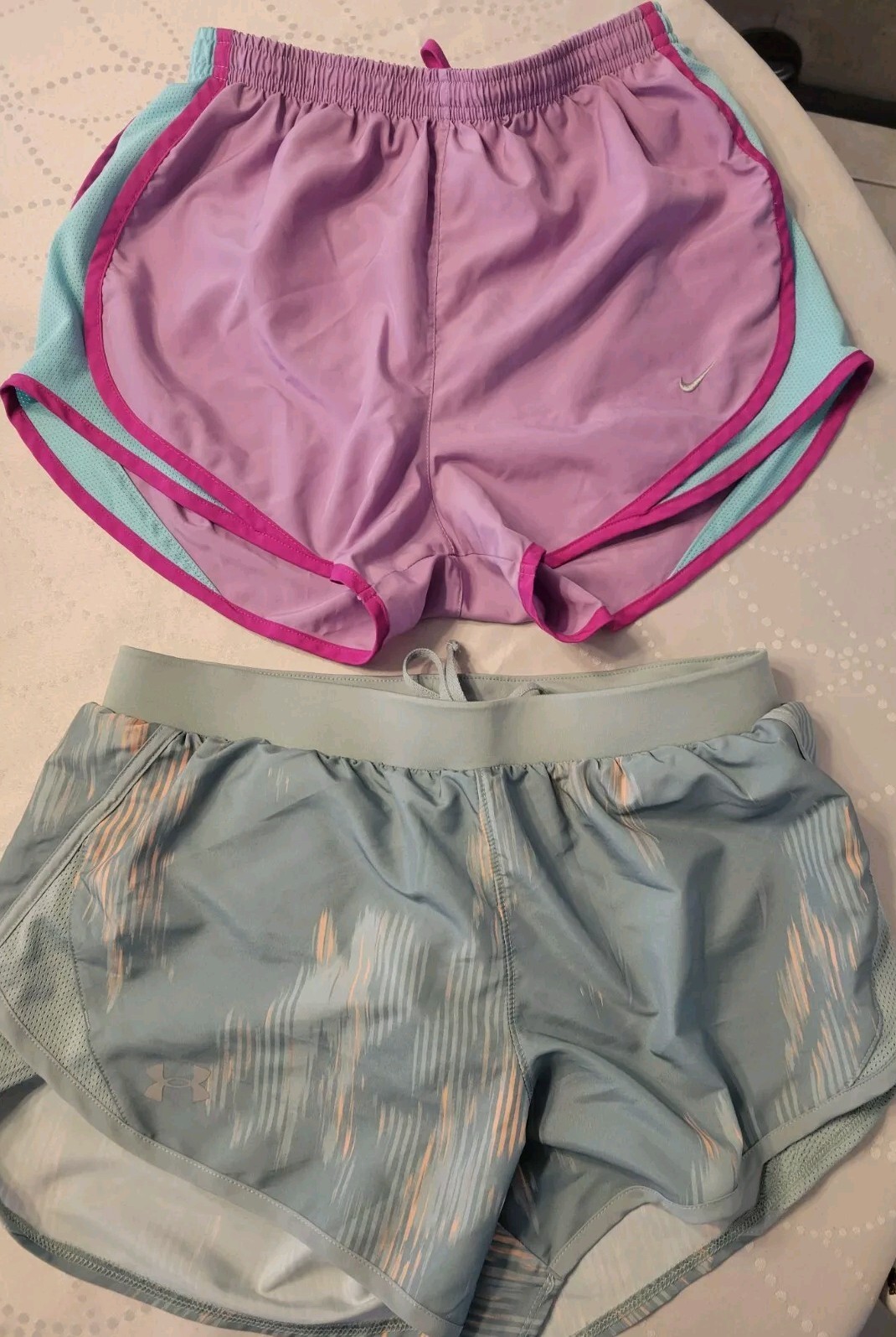 Set of Running Shorts NIKE Dri-Fit Women’s & UNDER AR… - Gem