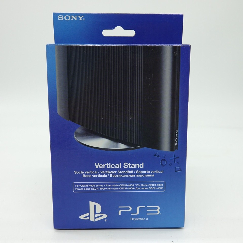 PS3 Official VERTICAL STAND Black SONY Playstation 3 CECH-ZST1 For ...