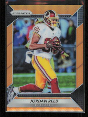 Jordan Reed 2016 Panini Prizm Orange Prizm /299 #157 Washington ...
