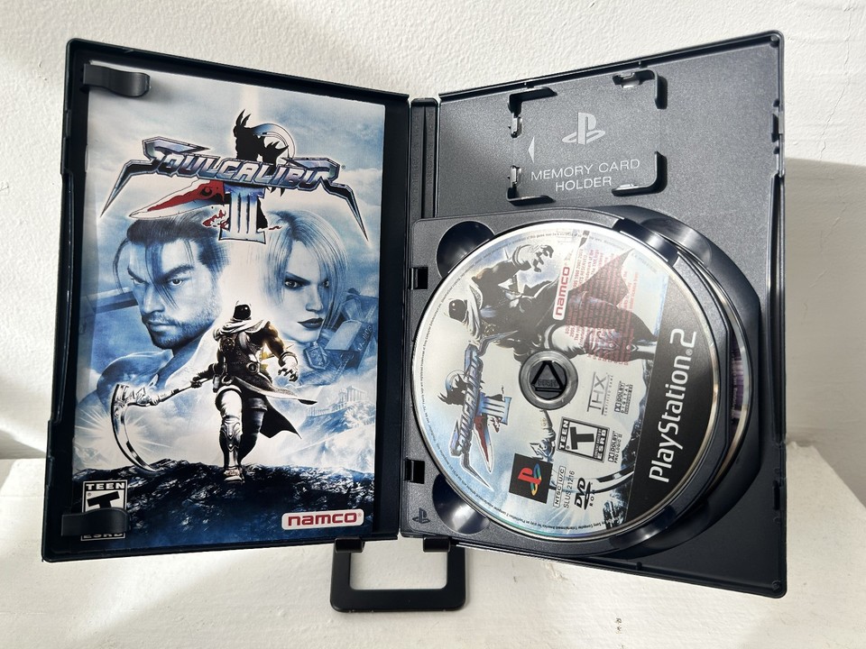 Soul Calibur III (PlayStation 2, PS2) - Authentic w/ Manual & Namco ...