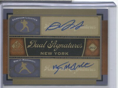 2012 SP Signature Edition Dual Signatures Garrison Lassiter Brett ...