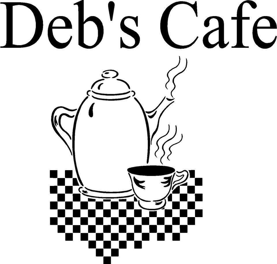 Cafe, Diner Restaurant Business Sign Vinyl Decal Sticker Sign Window ...