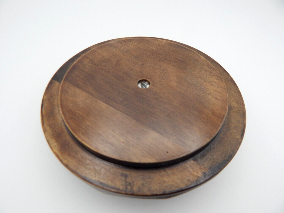 VTG SIESTA WARE BROWN GLASS THE DEVIL MADE ME DO IT COOKIE SNACK JAR W ...